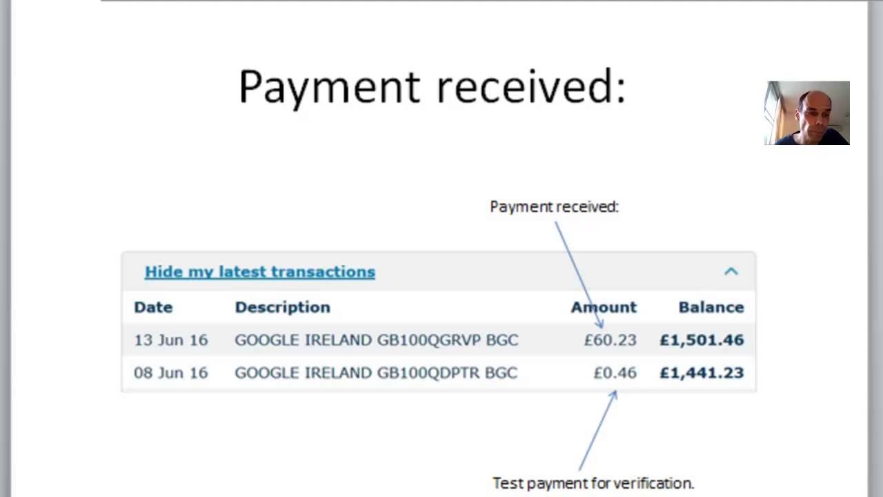 Paycheck from YouTube - how to get yours! - YouTube