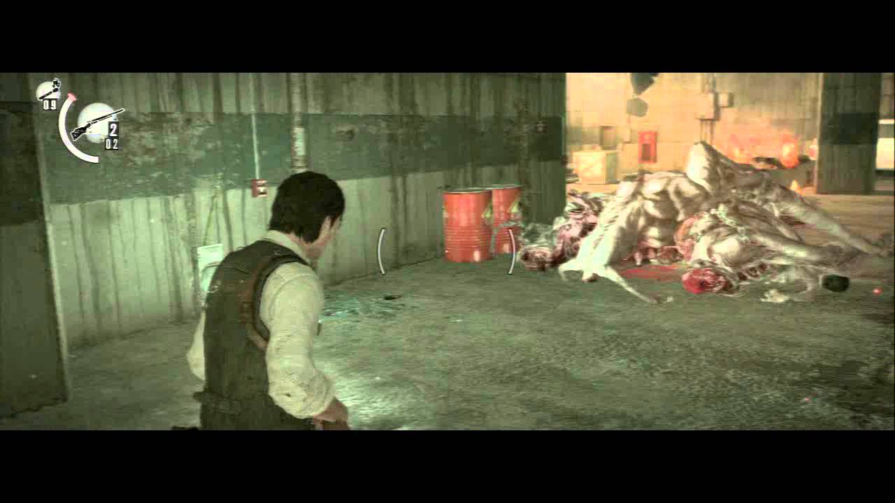 The Evil Within AKUMU Chapter 10 Parking Garage Boss Alpha Amalgam ...