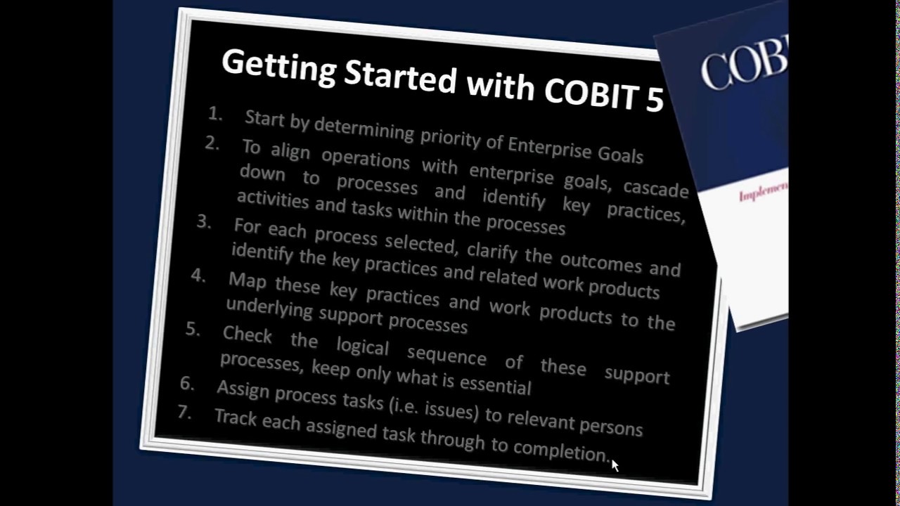COBIT 5 Implementation - YouTube