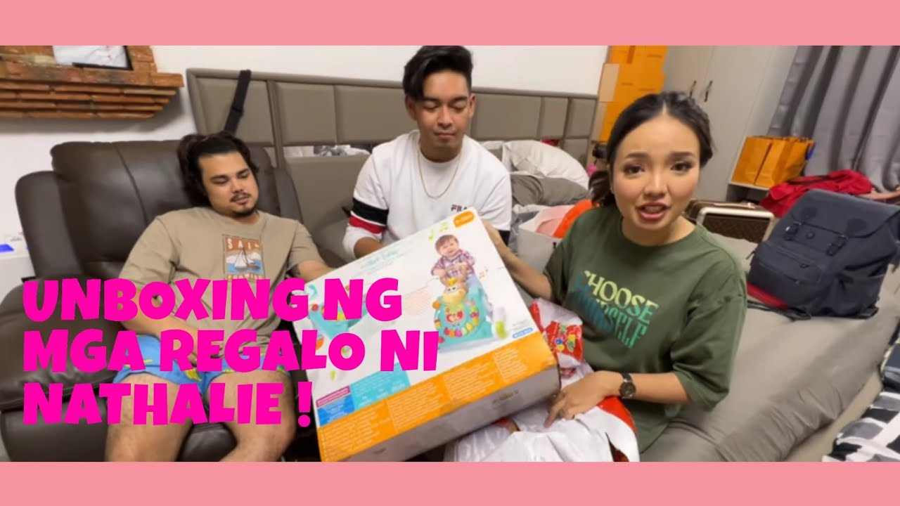 Unboxing Nathalie Rose Gifts from Her Ninong and Ninang ( Rosmar Vlog ) - YouTube