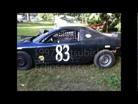 Mitsubishi Eclipse race car - YouTube