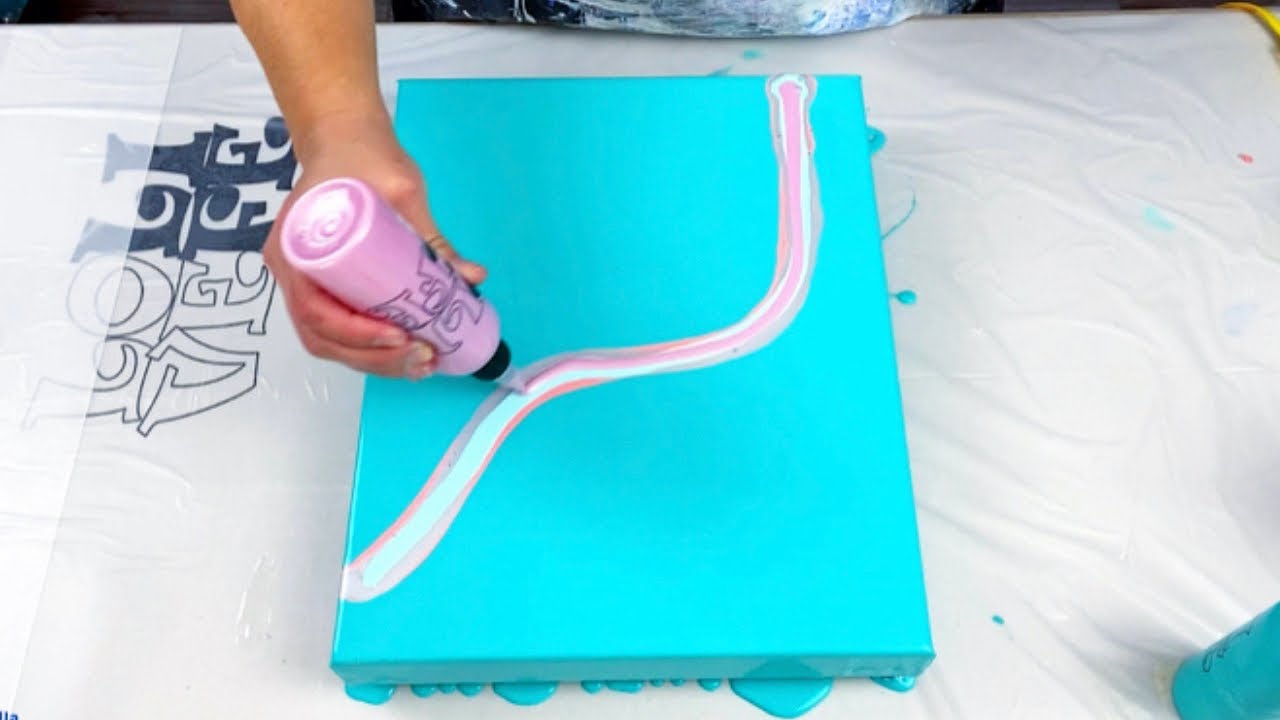 # 410 - WOW Turquoise Base | All About That Base Series No. 9 | Acrylic ...