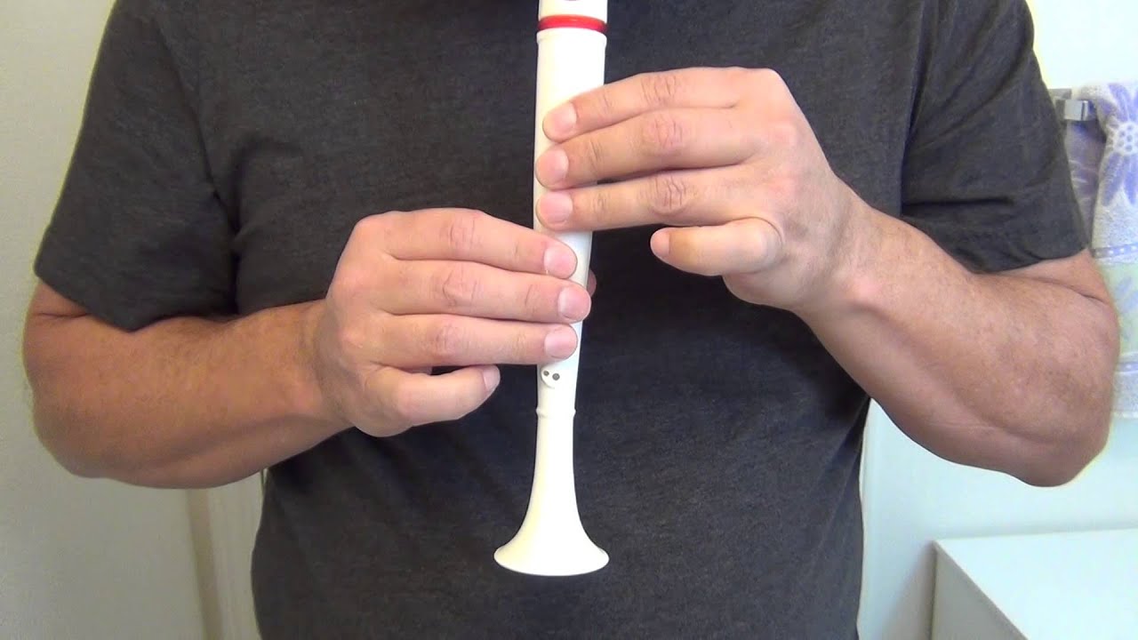 O Come All Ye Faithful (Key of G)- Flutophone, Recorder - YouTube