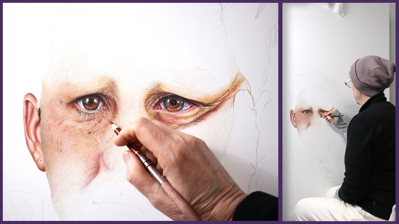 Hyperrealism Portraits: A Professional Colored Pencil Artist Reveals ...