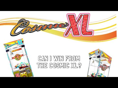 Can I Win From The Cosmic XL Claw Machine - YouTube