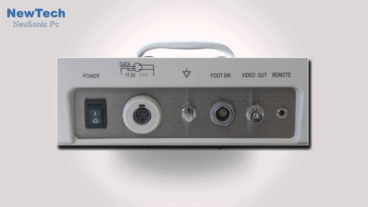 NewTech Ultrasound NeuSonic Pc - YouTube