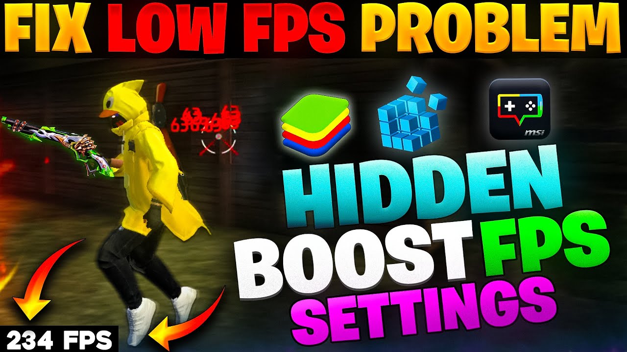 Best FPS Boost Settings For Low End PC 🎯 How To Fix Low FPS Drop ...