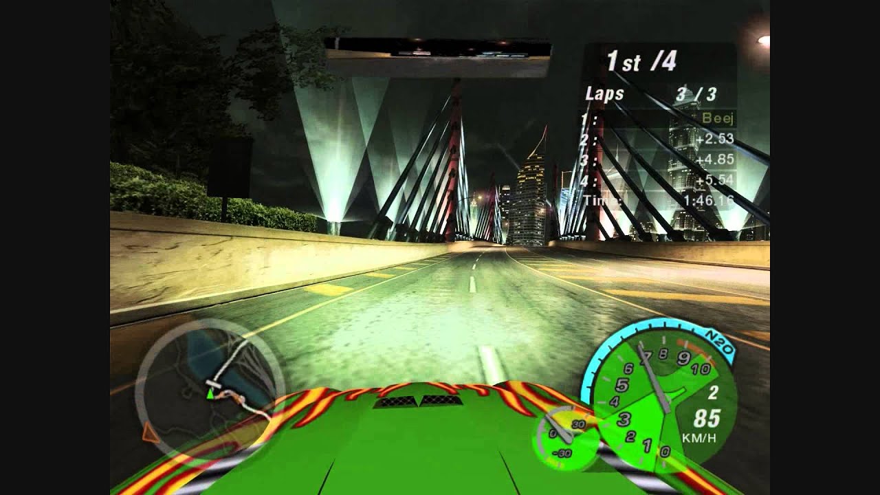 NFSU2 Old Spice Billboards - YouTube