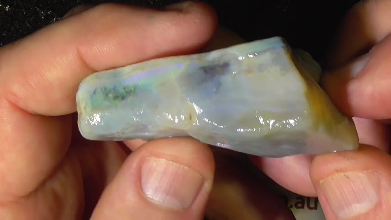 Gem Seam opal from Lightning Ridge, Australia, opalshop.com.au - Ro899 ...