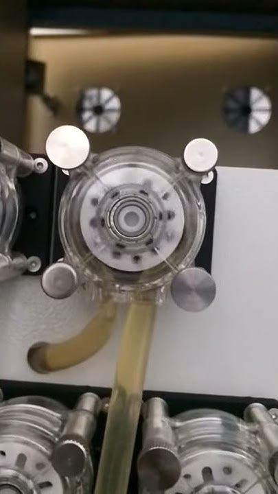 Peristaltic pump for demonstration - YouTube