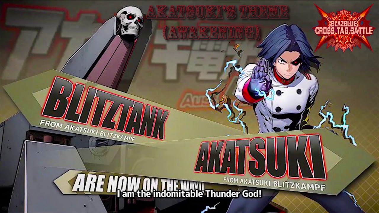 BlazBlue Cross Tag Battle OST: Akatsuki's Theme(Awakening) - YouTube