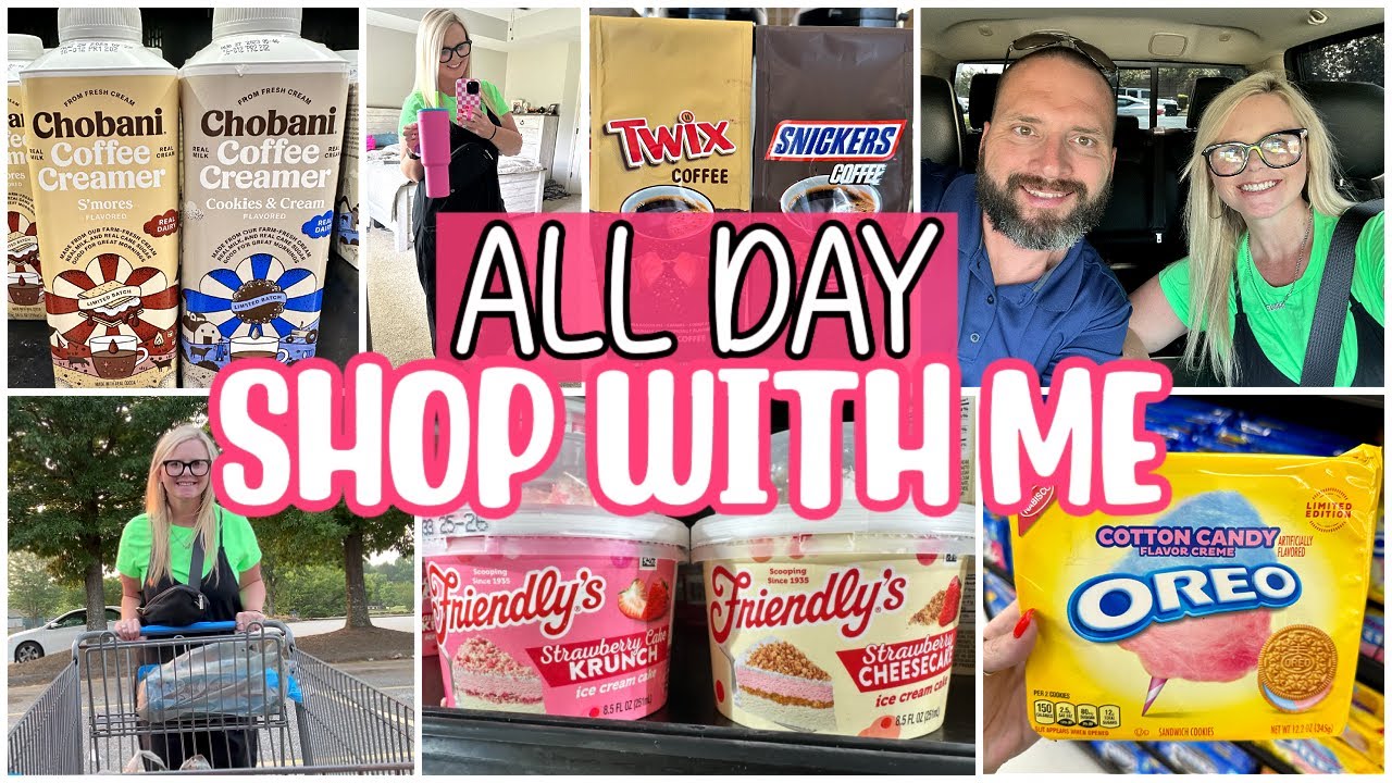 ALL DAY Shop With Me + Huge Haul / What's New at Walmart, Five Below ...