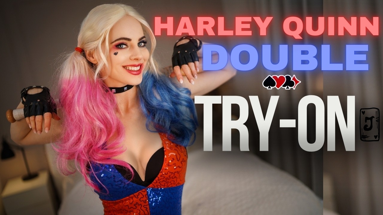 Iconic Harley Quinn Costumes For Halloween Cosplay Try On Haul Youtube