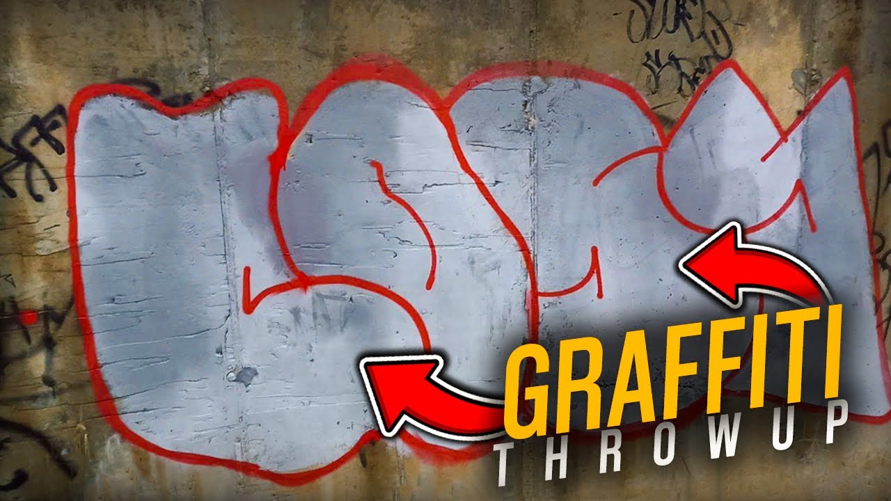 Fast Graffiti On The Street 2022 bombing, roll up, throw up - YouTube
