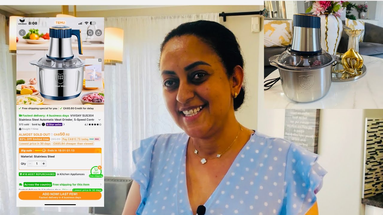 The best vegetable processor from Temu . - YouTube