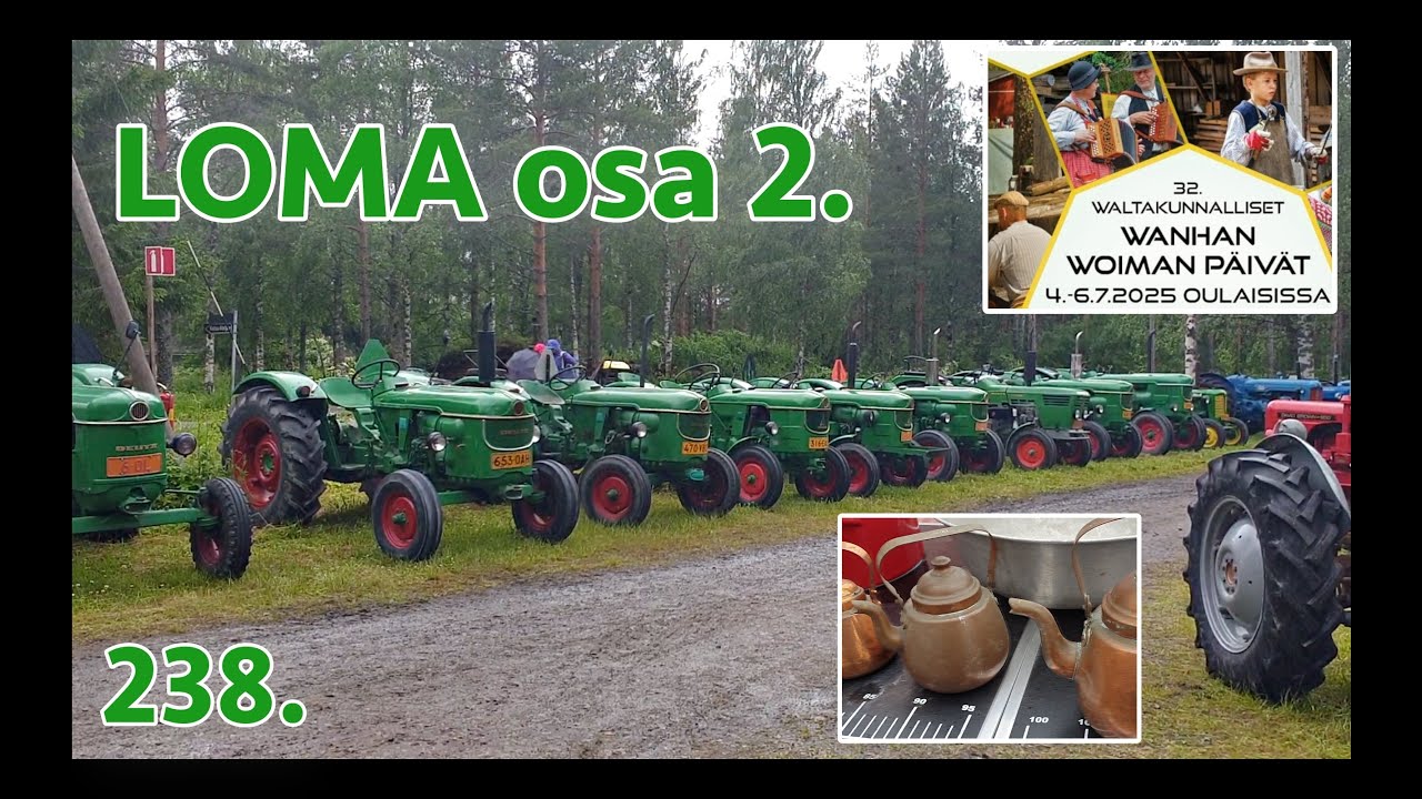 TIEN PÄÄLLÄ 2. Loma. Vanhat traktorit 2025 #traktori #vanhavoima # ...