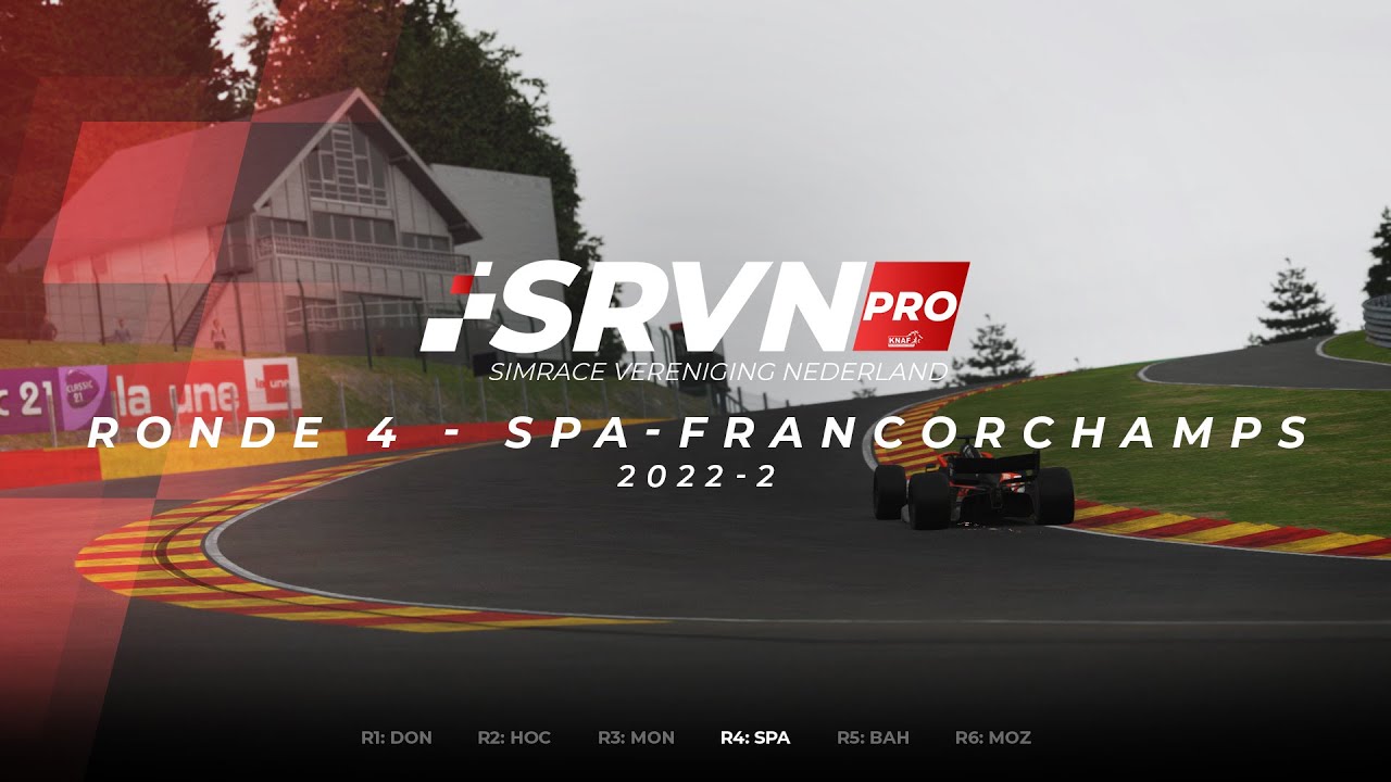 SRVN NK Formula Pro 2022-2 - Ronde 4 - Spa - YouTube