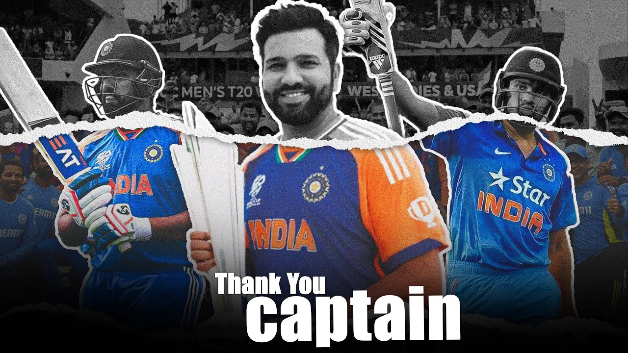 Thank You Rohit Sharma , Captain's Legacy - YouTube
