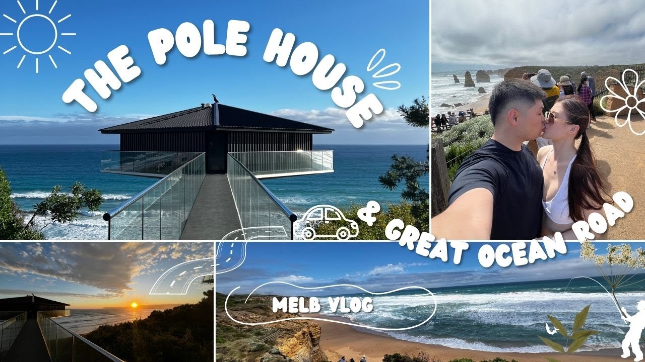STAYING AT THE POLE HOUSE ON THE GREAT OCEAN ROAD!! - YouTube