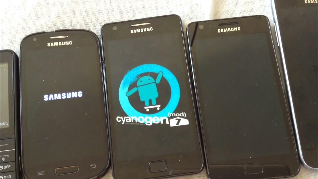 Powering ON all my samsung phones and 1 tablet (09 2023) - YouTube