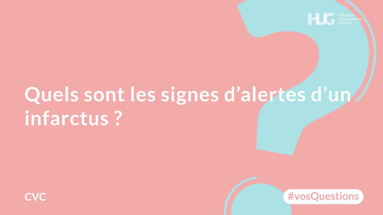 Quels sont les signes d’alertes d’un infarctus ? - YouTube