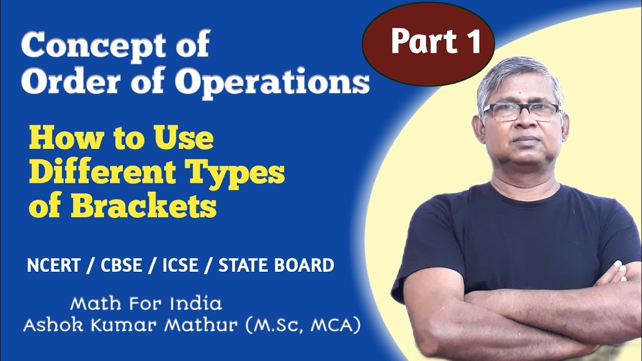 Concept of Order Of Operations | NCERT | ICSE | CBSE | STATE BOARD ...