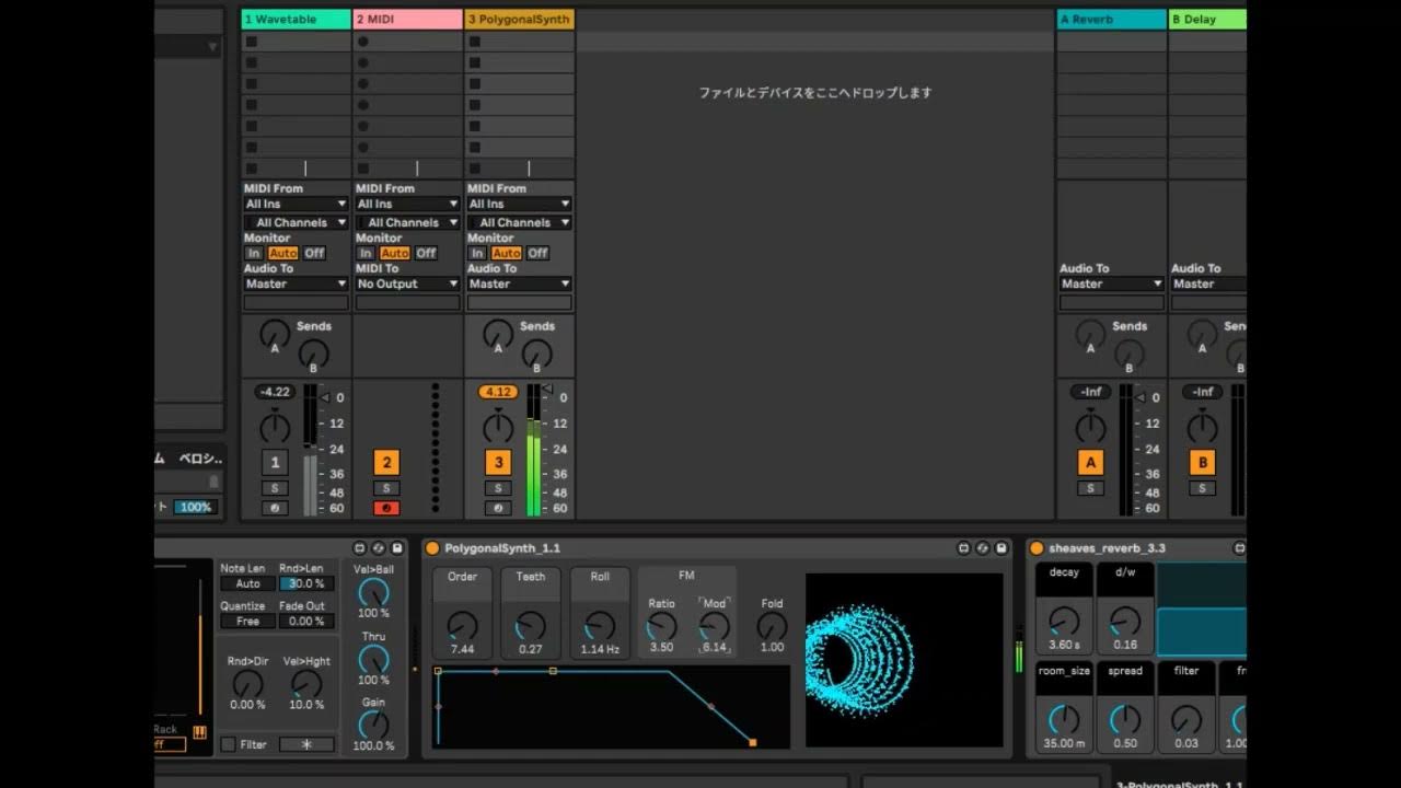 POLYGONAL SYNTH V.1.1 M4L - YouTube