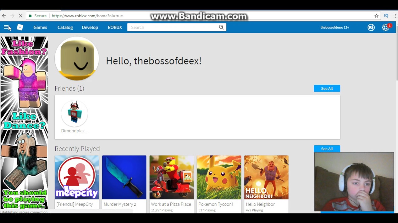 hack my brothers on roblox - YouTube