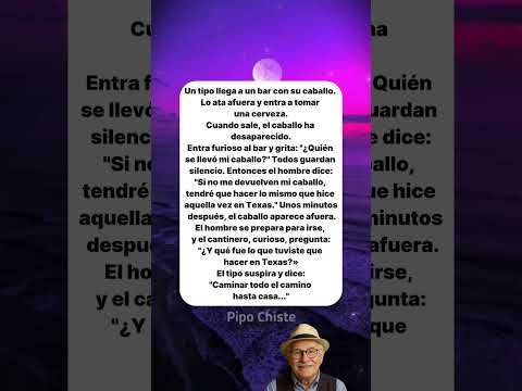 😂 🐎 Chiste sobre el caballo robado #humor #chistes #risa