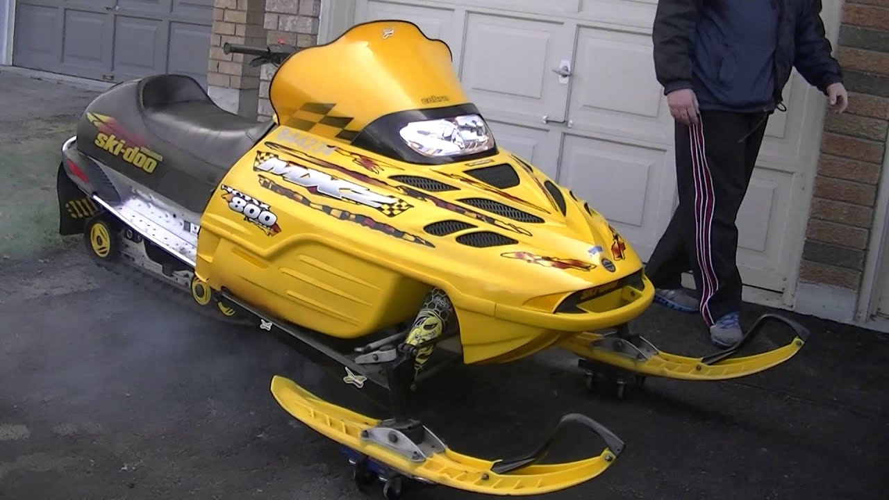 2001 MXZ 800 - YouTube