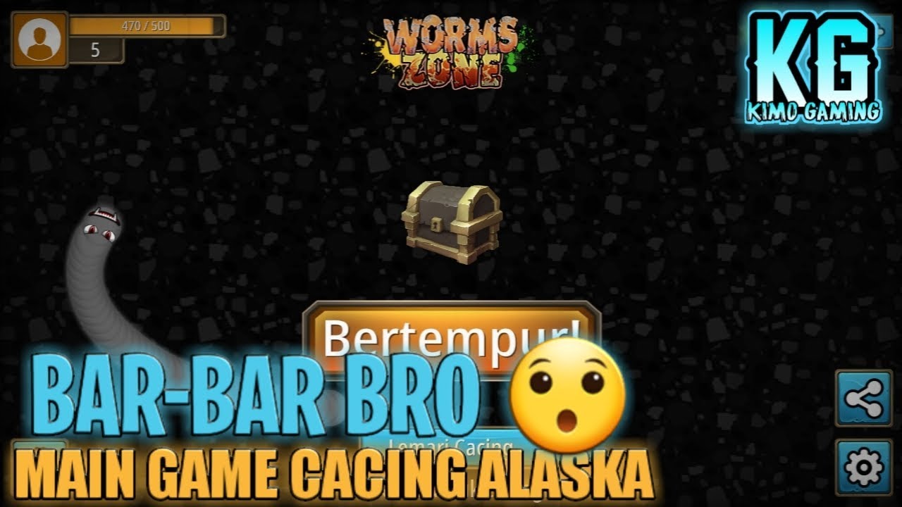 MAIN CACING ALASKA🐍 - Worms Zone Indonesia - YouTube