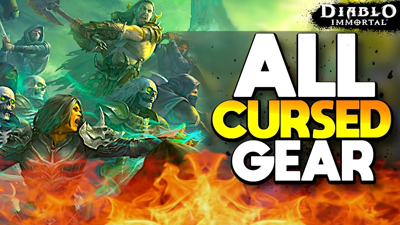 All Cursed Gear - Positive and Negative Effects - Diablo Immortal - YouTube