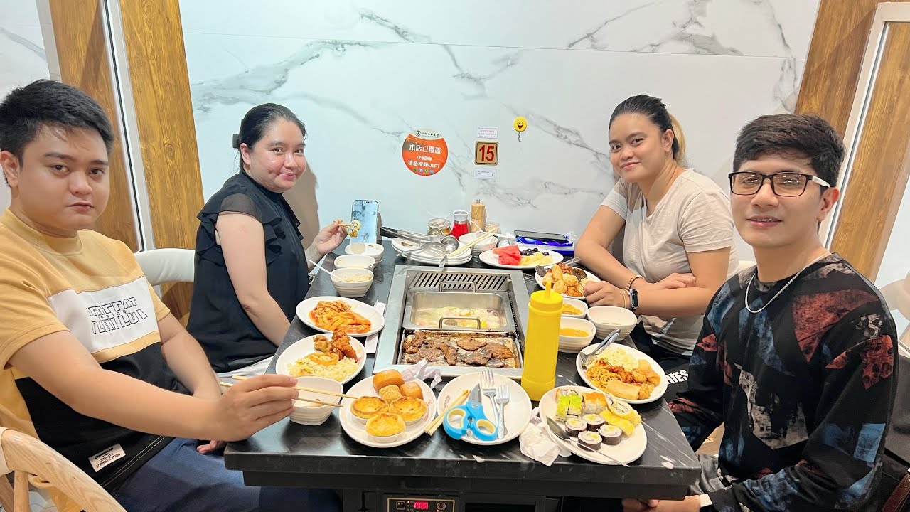 COUSINS BONDING SA HAPPY SUNDAY HOTPOT AND BBQ GRILL || BIYEN ADVENTURES - YouTube