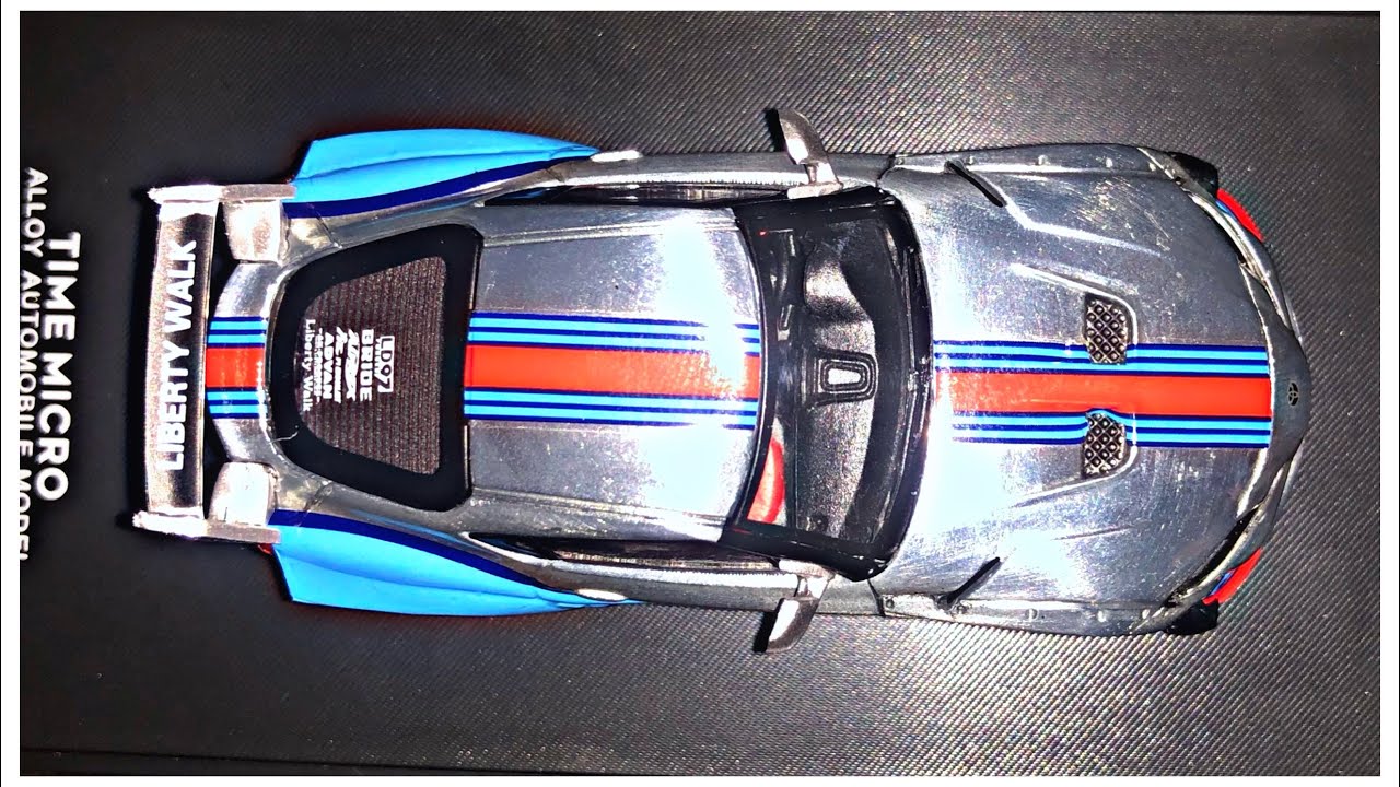 TOYOTA SUPRA LBWK TIME MICRO diecast 1/64 - YouTube