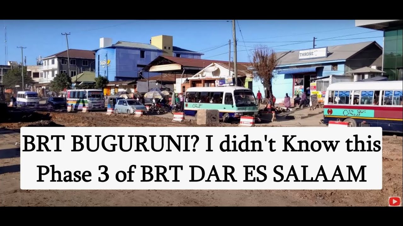 I didn't Know this... Bus Rapid Transit System (BRT) at BUGURUNI? Dar ...