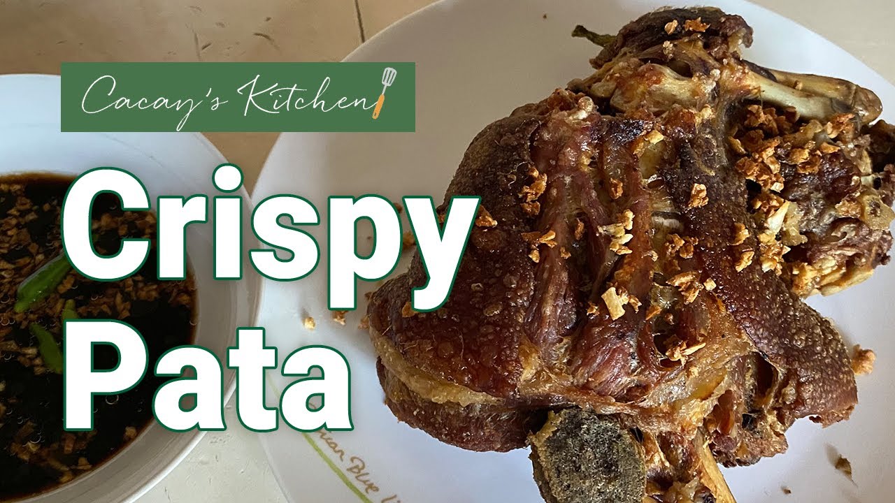 CLASSIC CRISPY Pata - RESTAURANT Recipe - Deep Fry Pork Leg - YouTube