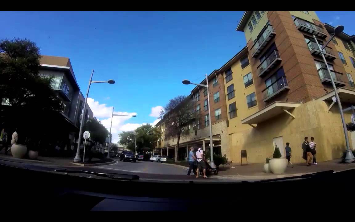 The Domain Austin Texas: GoPro Dashcam - YouTube