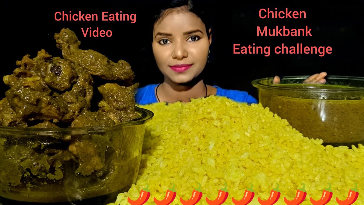 Indian Mukbang | Indian Food Mukbang | Chicken Eating | Chicken Mukbang ...