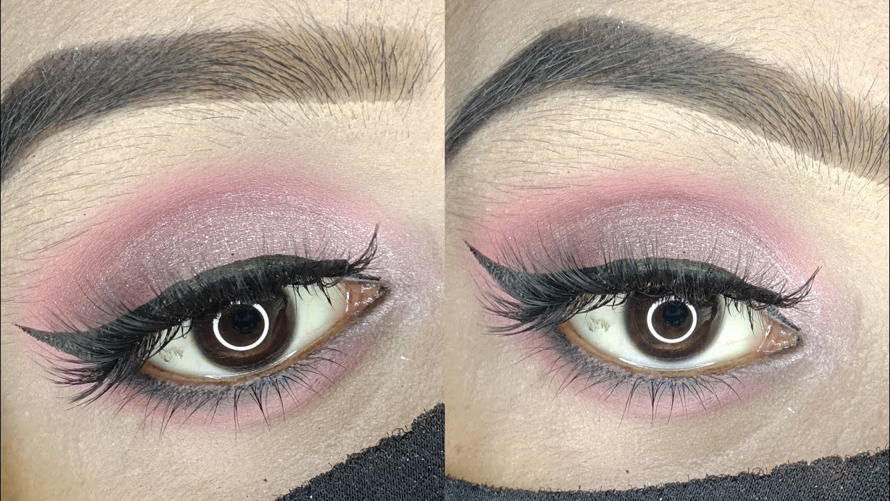 Very Easy & Glamorous eyeshadow tutorial for Beginners || No cut ...