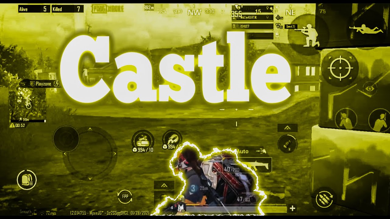 Castle 🏰 || Pubg Mobile Korean Version || Pubg Montage || Road To ...