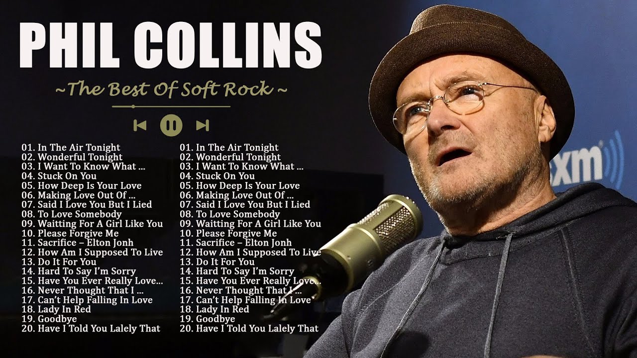 The Best Of Phil Collins - Phil Collins Greatest Hits Full Album💚 - YouTube