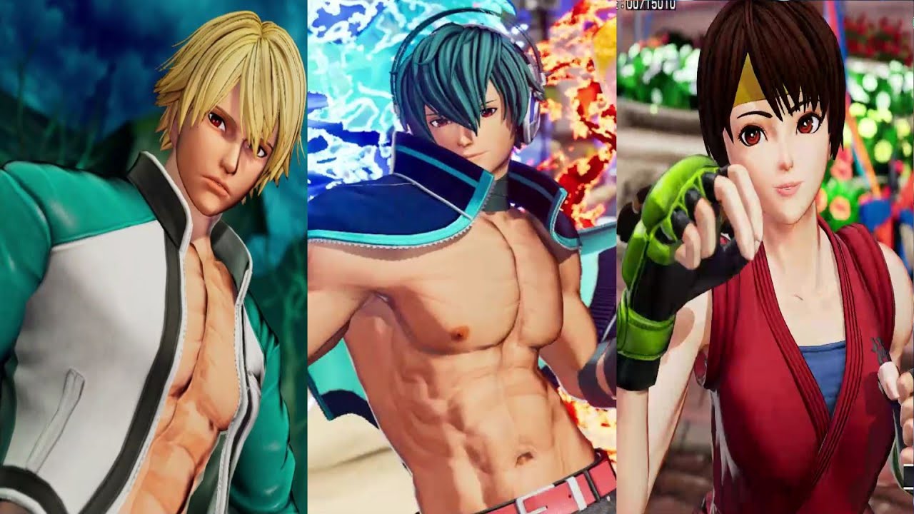 Game Ryona，Chizuru, Ramon, Nameless, Ryu, Yuri, Kyo, Isla, Ash VS Rock ...