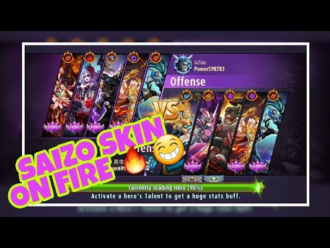 Magic Rush : Saizo Skin First Look In Arena 🔥 - YouTube