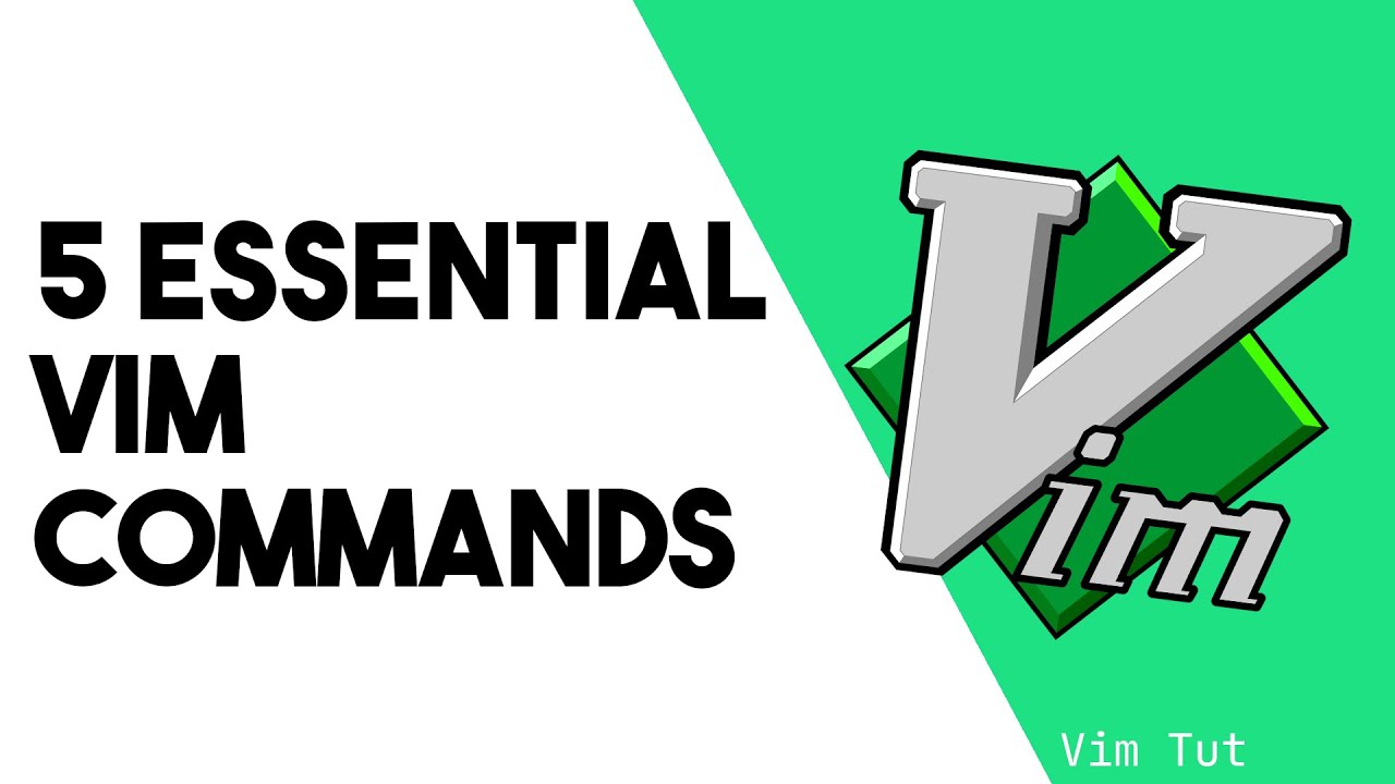 5 Essential Vim Commands YouTube 5-essential-vim-commands-youtube