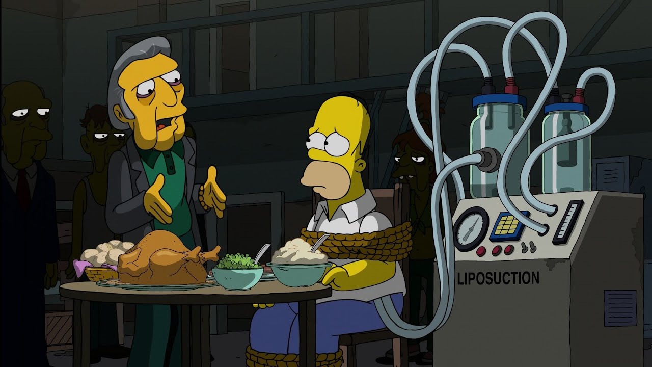 The Simpsons: The only fat man in town. - YouTube