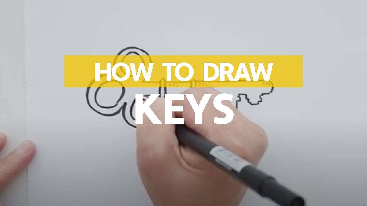 HOW TO DRAW KEYS | Bite-size Learning Series - YouTube