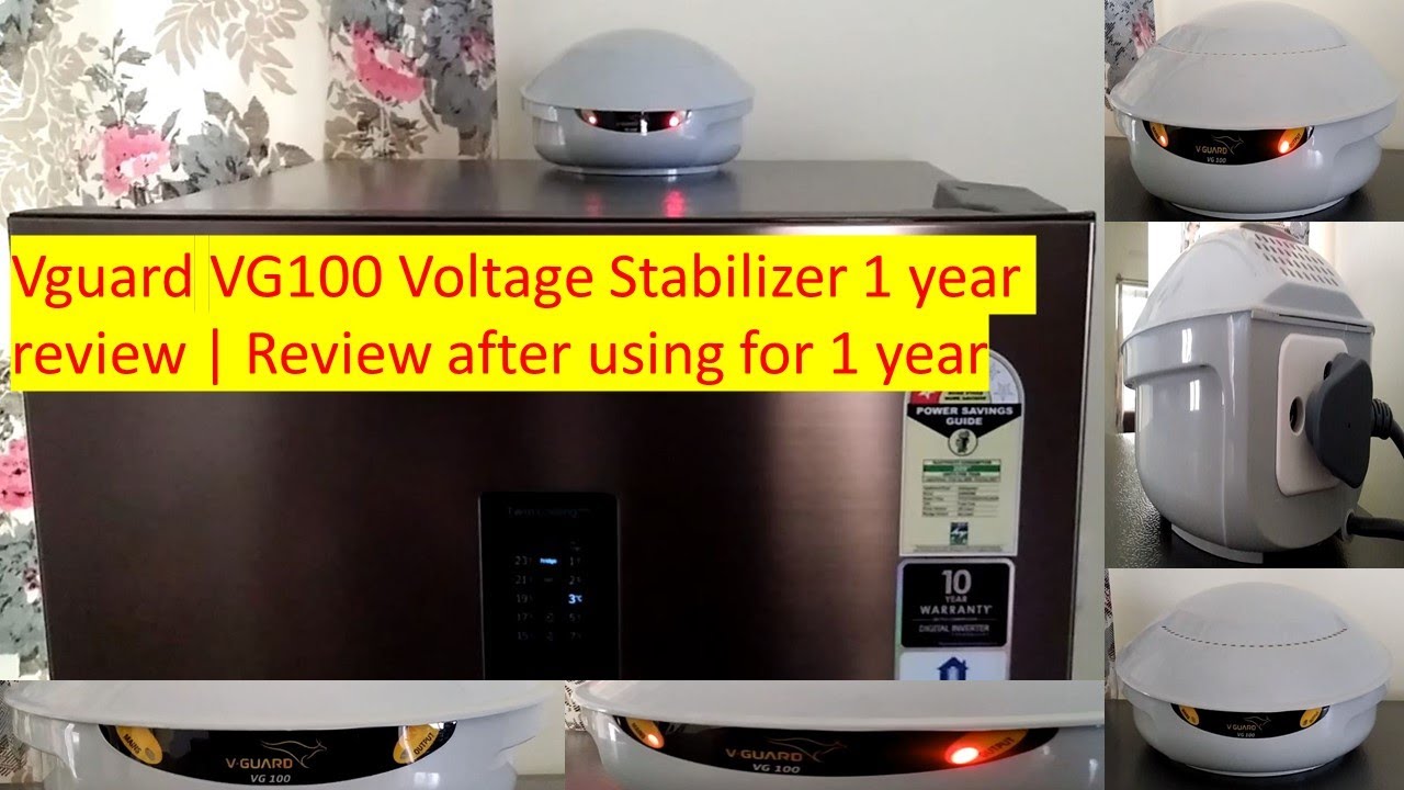Vguard VG100 Voltage Stabilizer One Year Review - YouTube
