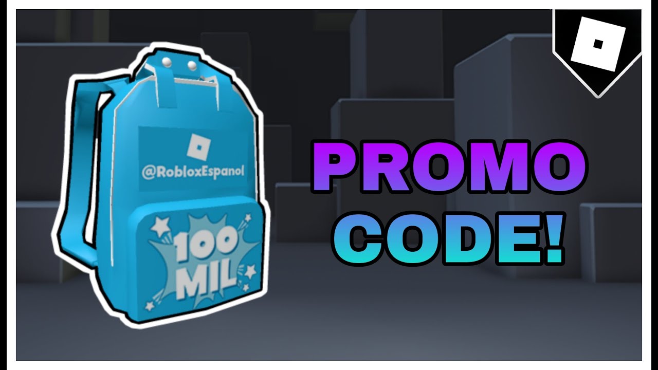 [PROMOCODE] How to get Celebratory Backpack @ROBLOXESPANOL [ROBLOX ...