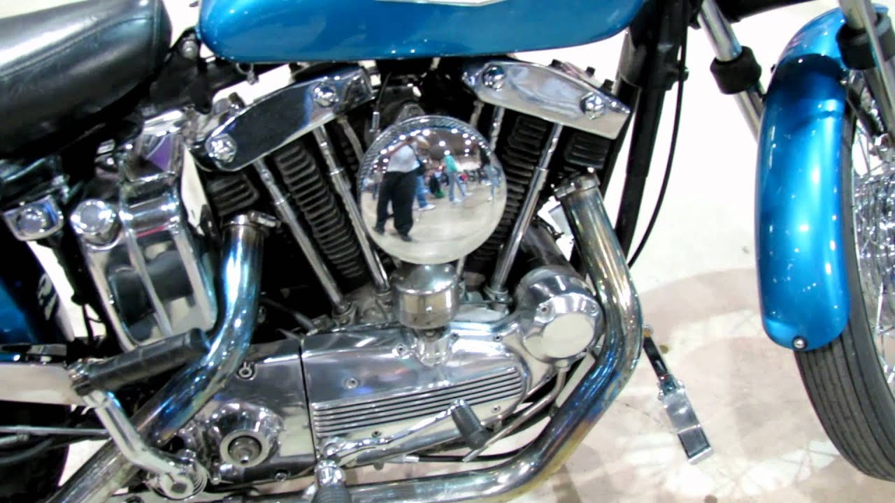 1970 Harley Davidson XLCH - YouTube