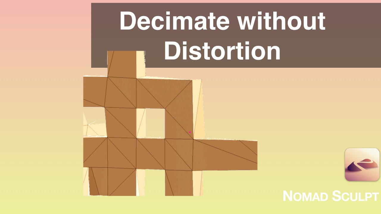 Decimate Distortion Fix for Precise Shapes - YouTube